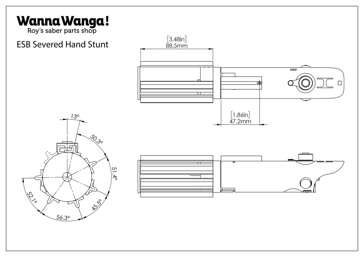 ESB Severed Hand Stunt Kit – WannaWanga