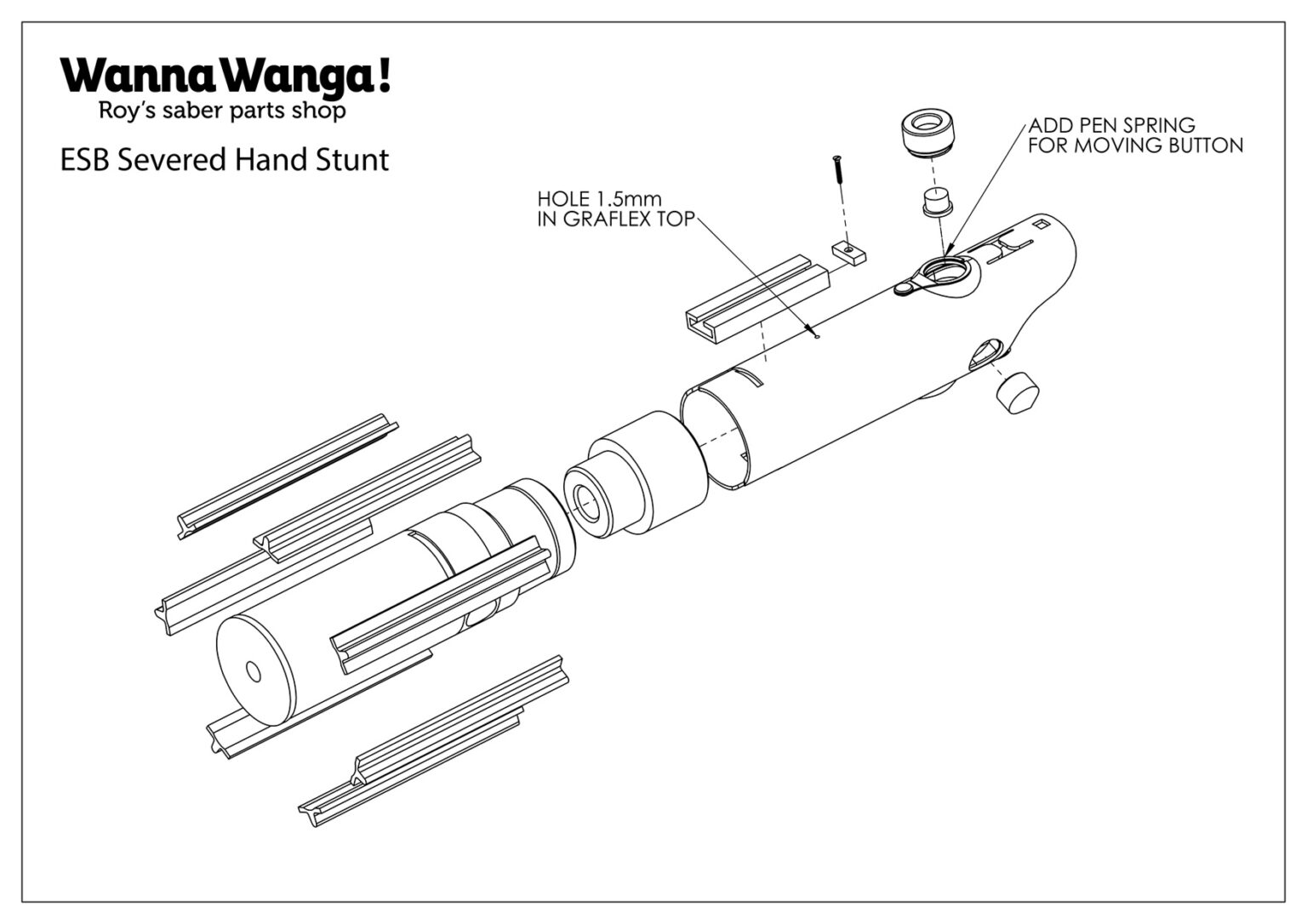 ESB Severed Hand Stunt Kit – WannaWanga